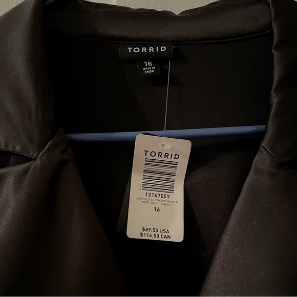 torrid | Dresses | Torrid Tuxedo Dress Brand New | Poshmark